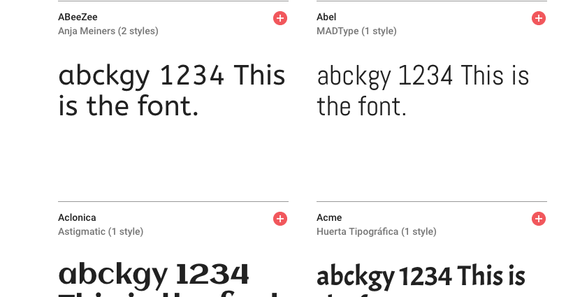 Google Docs Fonts For Early Elementary