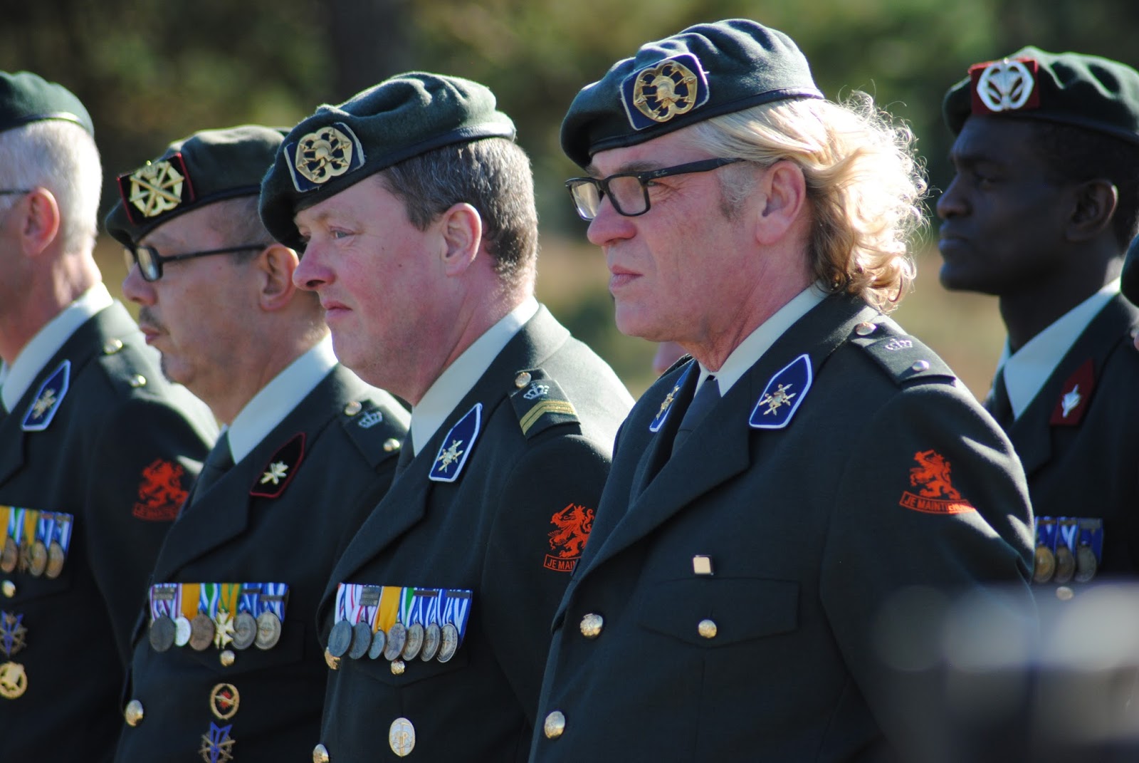 OSVVE: De huldiging van soldaat ´altijd op kop´.