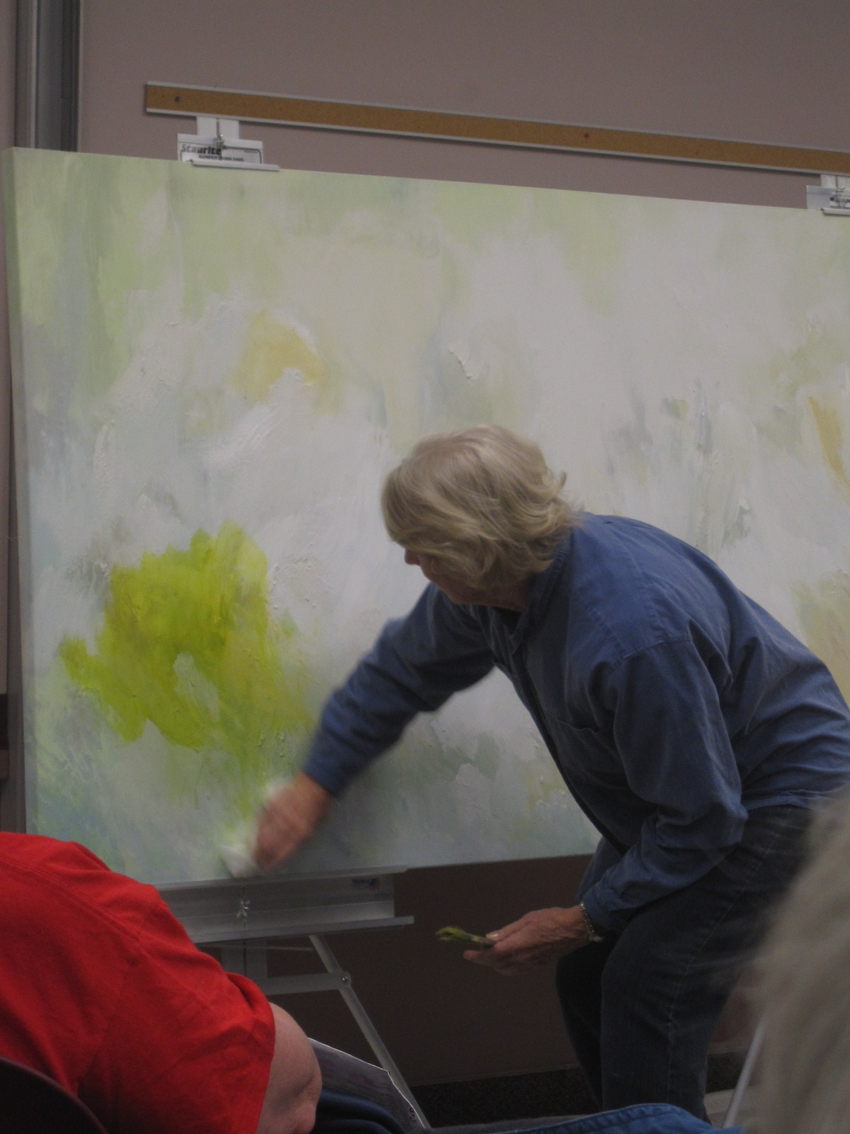Hudson Society of Artists: Nancy Seibert Mixed Media Demo