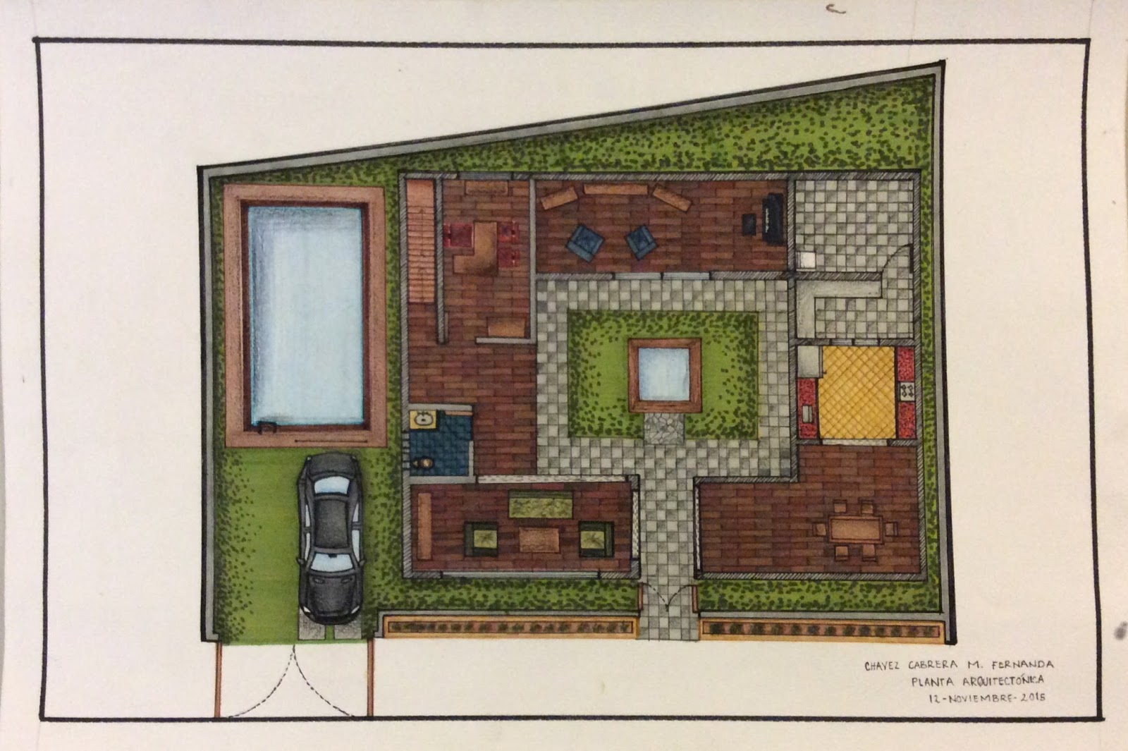 Arquitectos en Proceso: Planos Arquitectónicos a Color