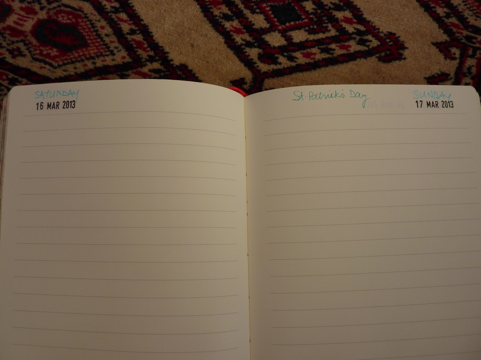 Plannerisms: Paperblanks Midi Ventaglio Rosso Journal as Day Per Page ...