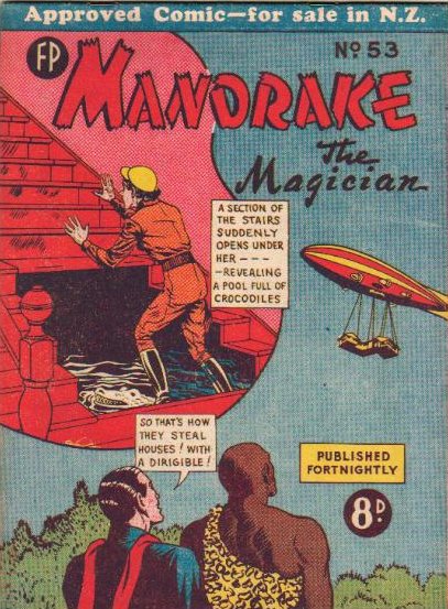 Pikitia Press Blog: Mandrake The Magician - Feature Productions