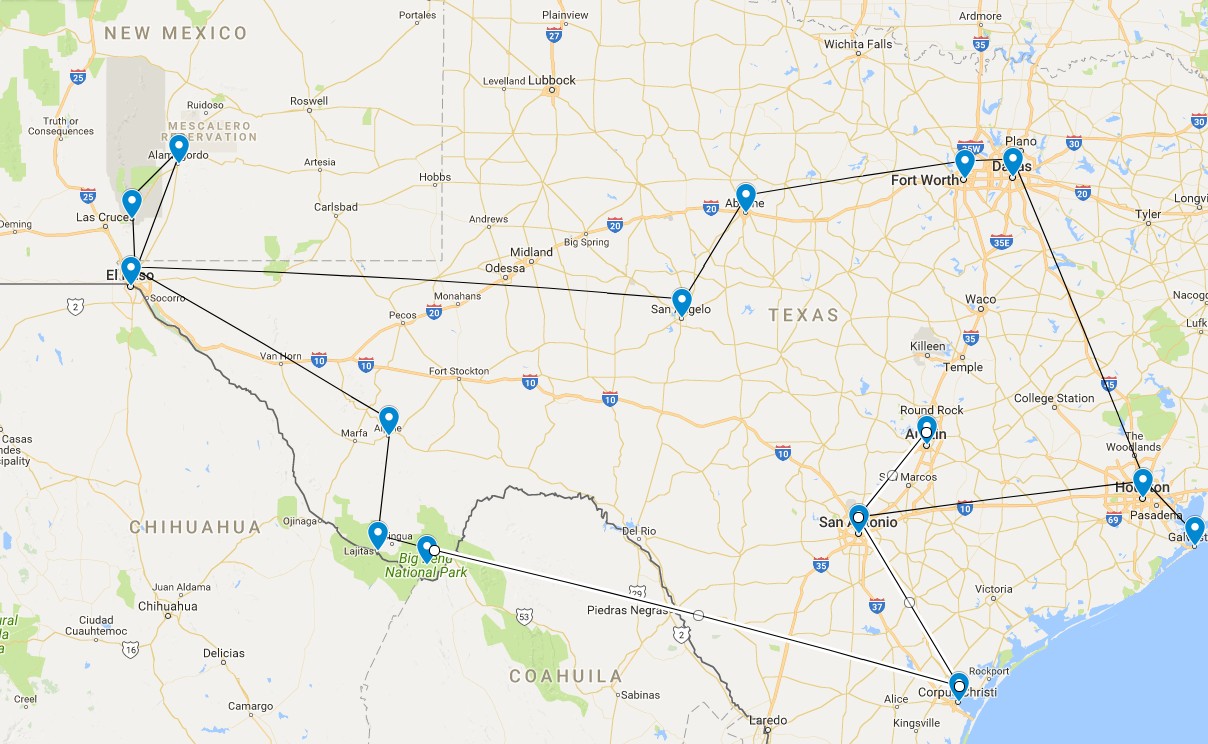 Farmors blog: Texas november 2017