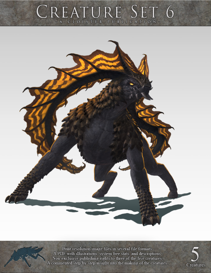 RPG Creatures - a free online Bestiary: Nocturnal Spirit Creature