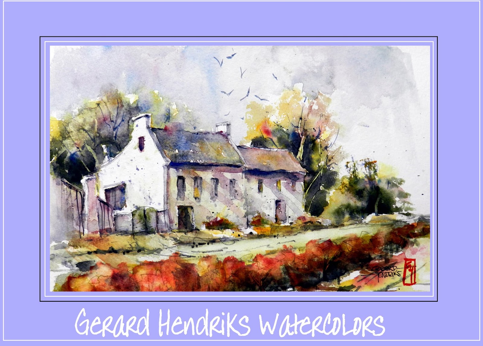 Gerard Hendriks : Landscape paintings