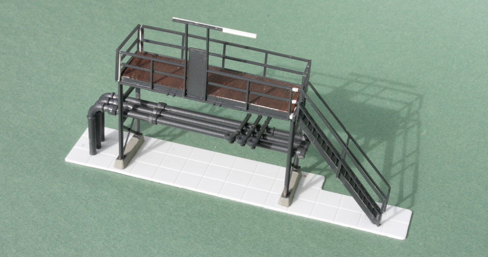 modeling the SP: Tank car loading platforms, Part 4