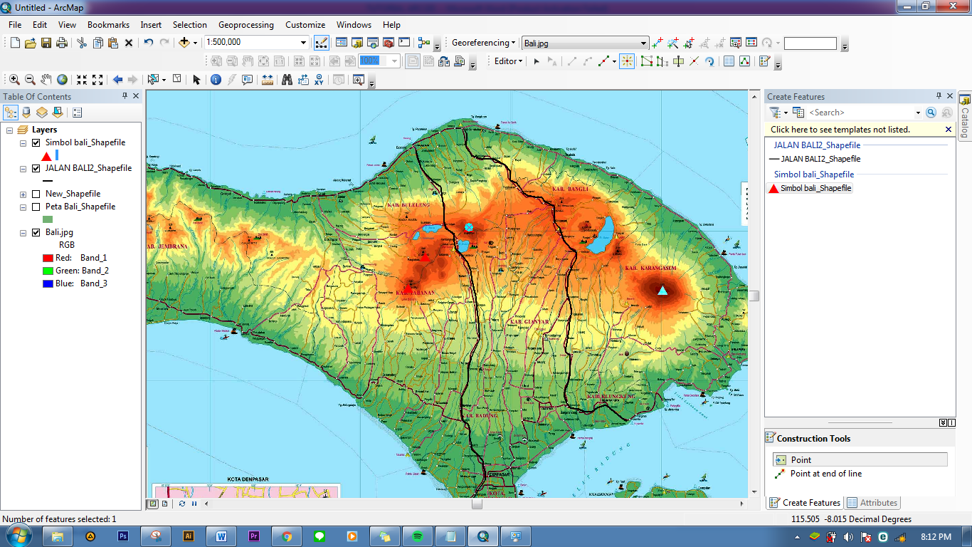 Explain your experiences: #TUTORIAL ARCMAP PART 1 [MEMBUAT PETA VEKTOR]