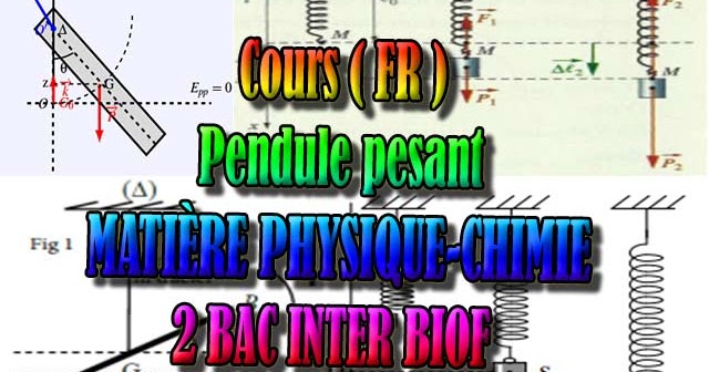 Cours (FR) Pendule pesant, 2 bac inter biof PDF