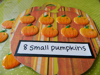 the vintage umbrella: Pumpkin counting book