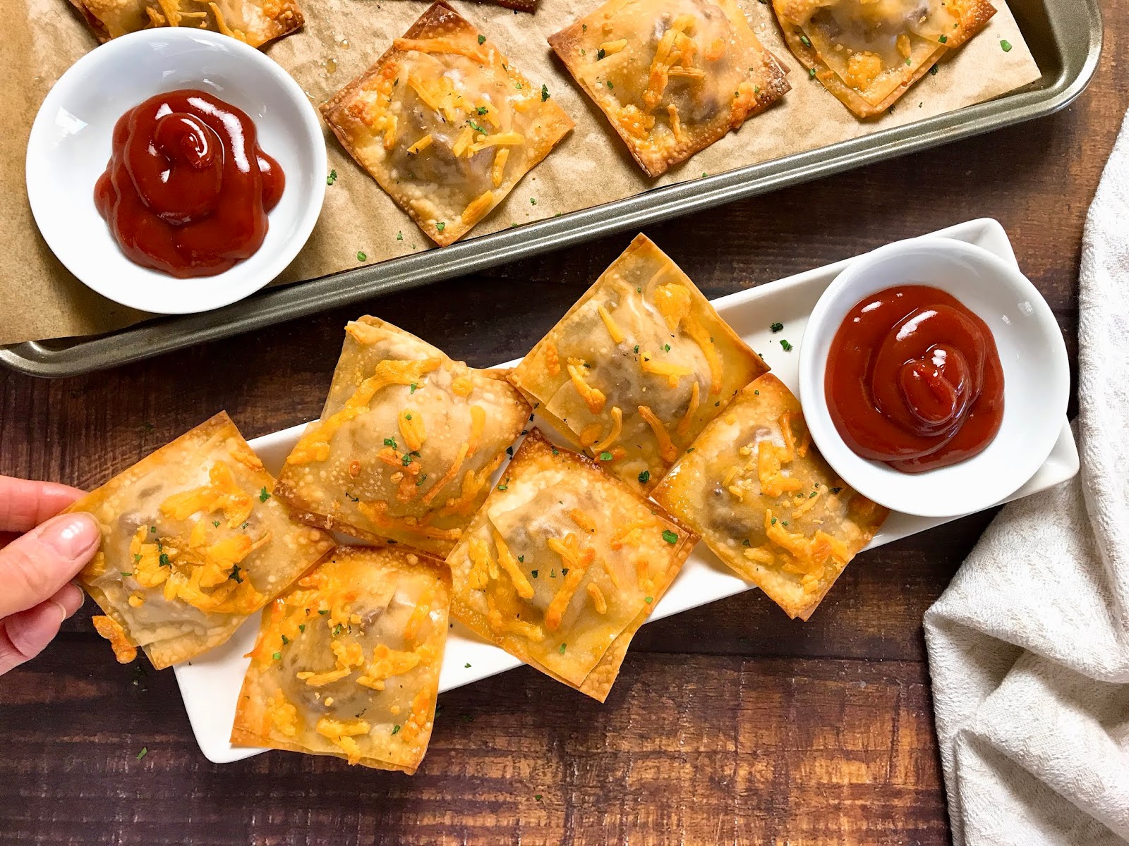 Cheeseburger Ravioli