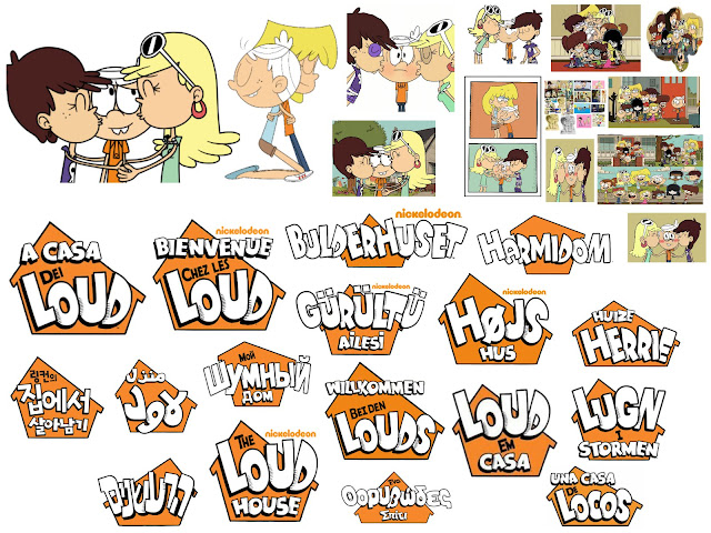Nickelodeon and Chris Savino's The Loud House - Logos and Titles