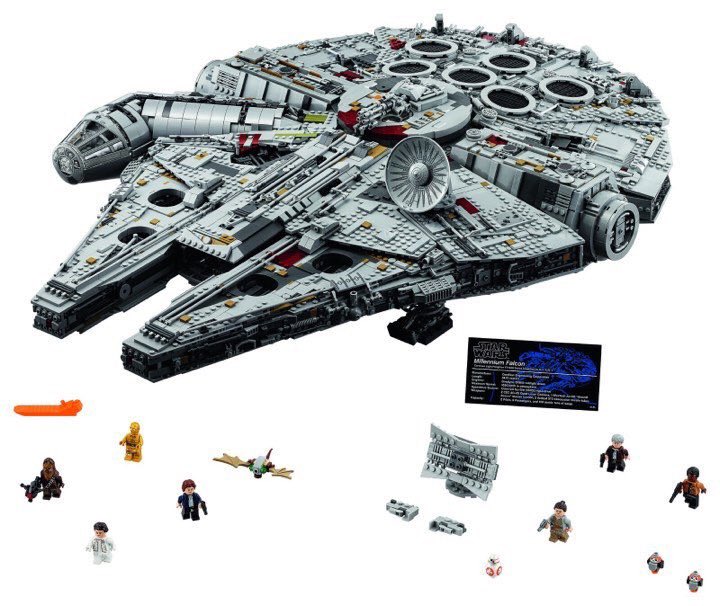 LEGO Reveals Biggest Set Ever With a 7,500+ Piece Star Wars Millennium ...
