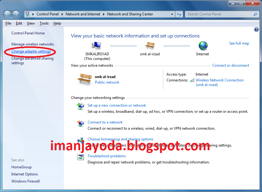 Cara Mudah Setting IP di Windows 7
