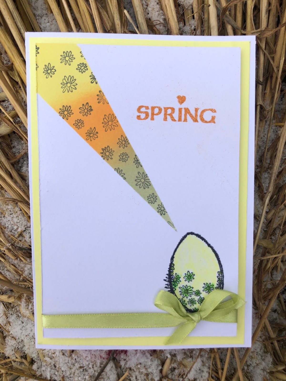 CASual Friday: A simple Spring Card
