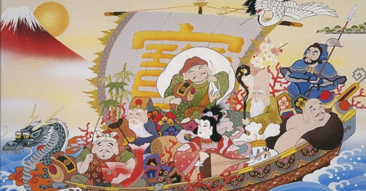 7 Dewa Keberuntungan Jepang