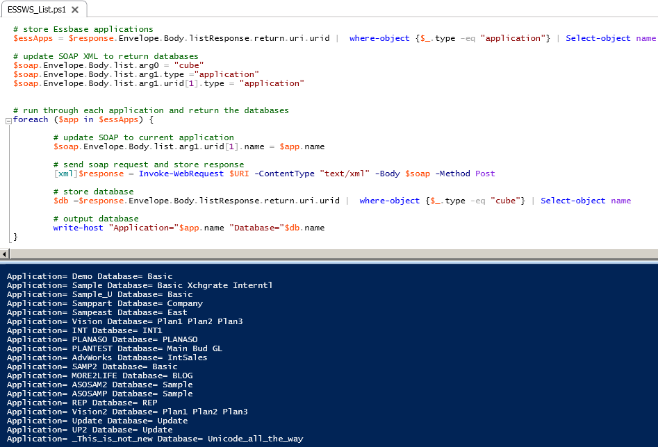 More to life...: Essbase Web Services Part 2