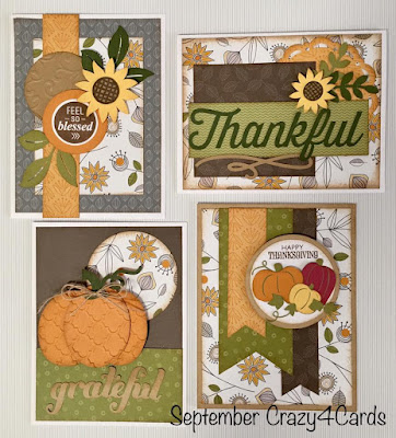 Scrapbookers Rock: September Crazy4Cards