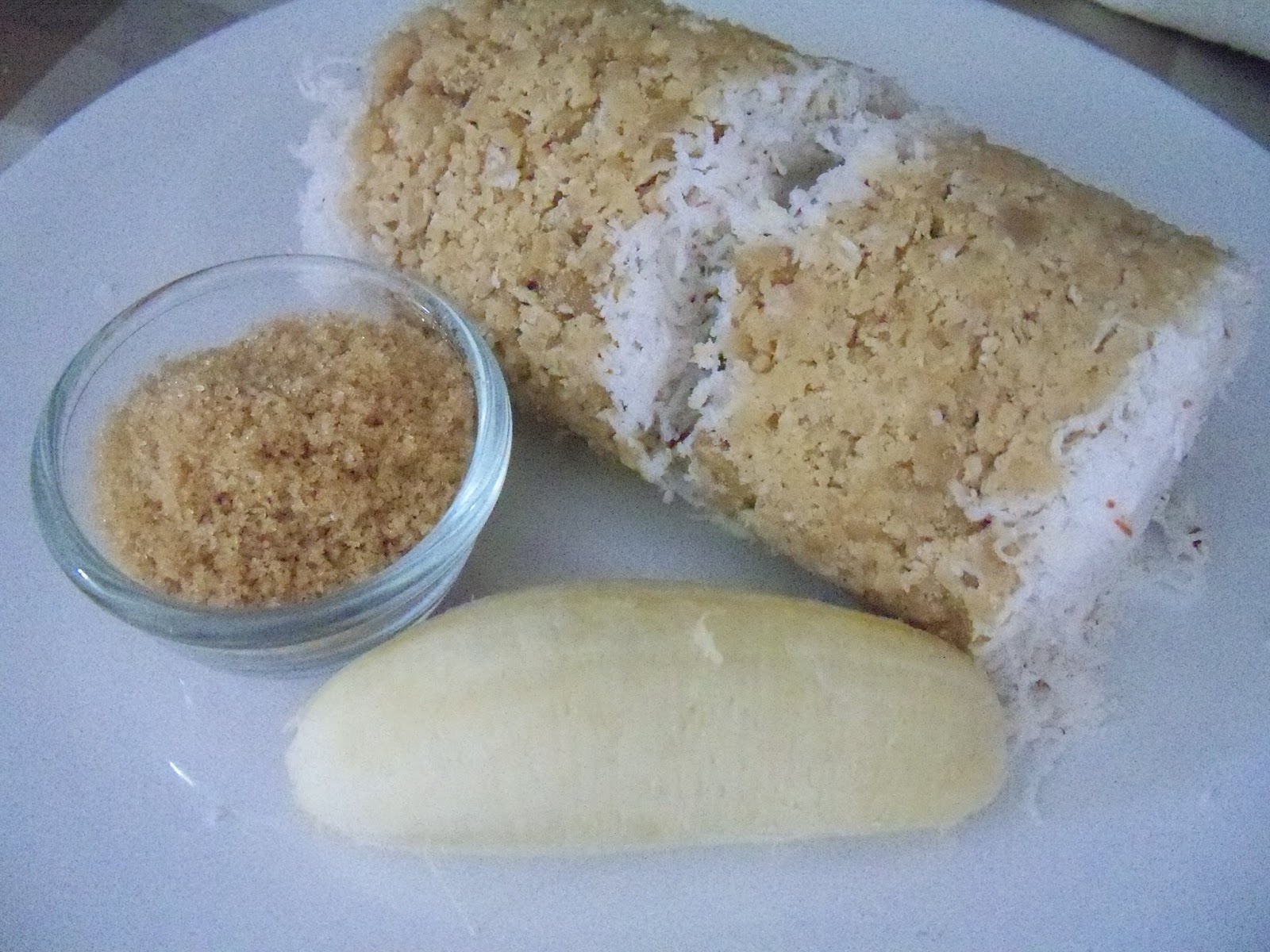Wheat flour puttu - atta puttu