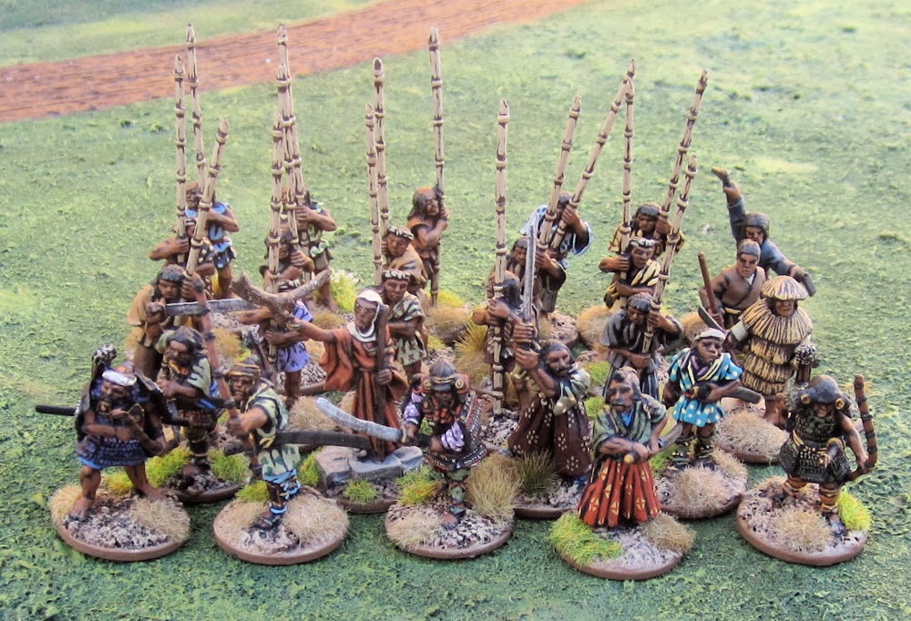Tim's Miniature Wargaming Blog: Peasant Buntai