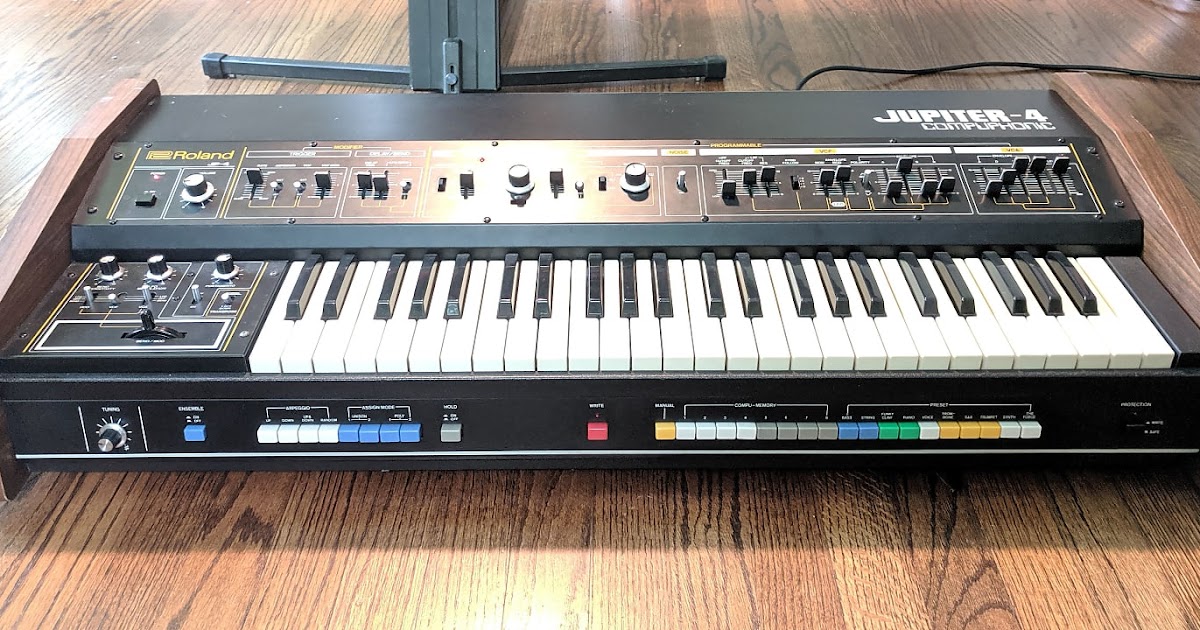 MATRIXSYNTH: Roland Jupiter 4 Analog Synthesizer