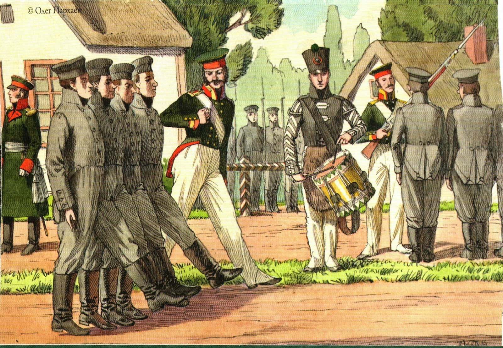 History in 1/72: Russian infantry reservists 1812