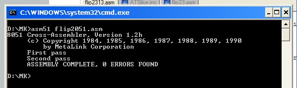 ASM51.EXE assembler