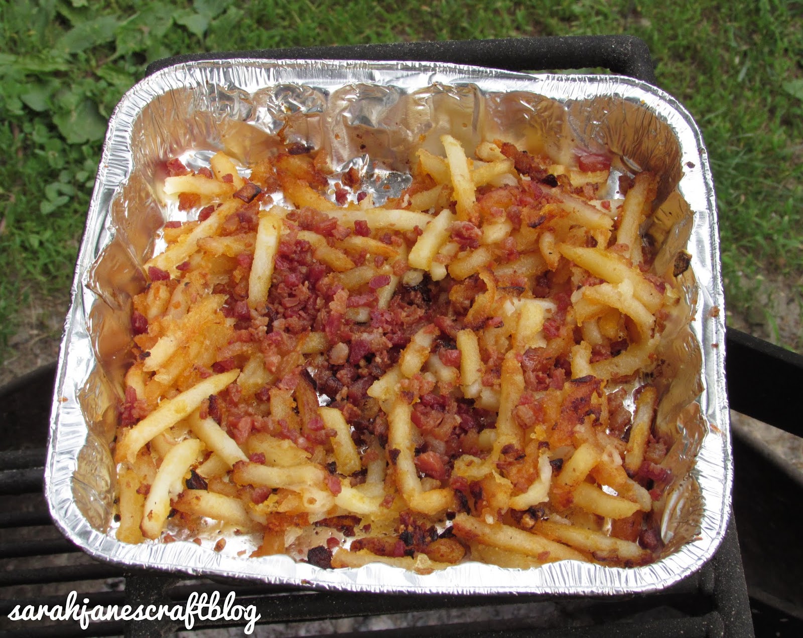 Sarah Jane's Craft Blog: Loaded Campfire Fries