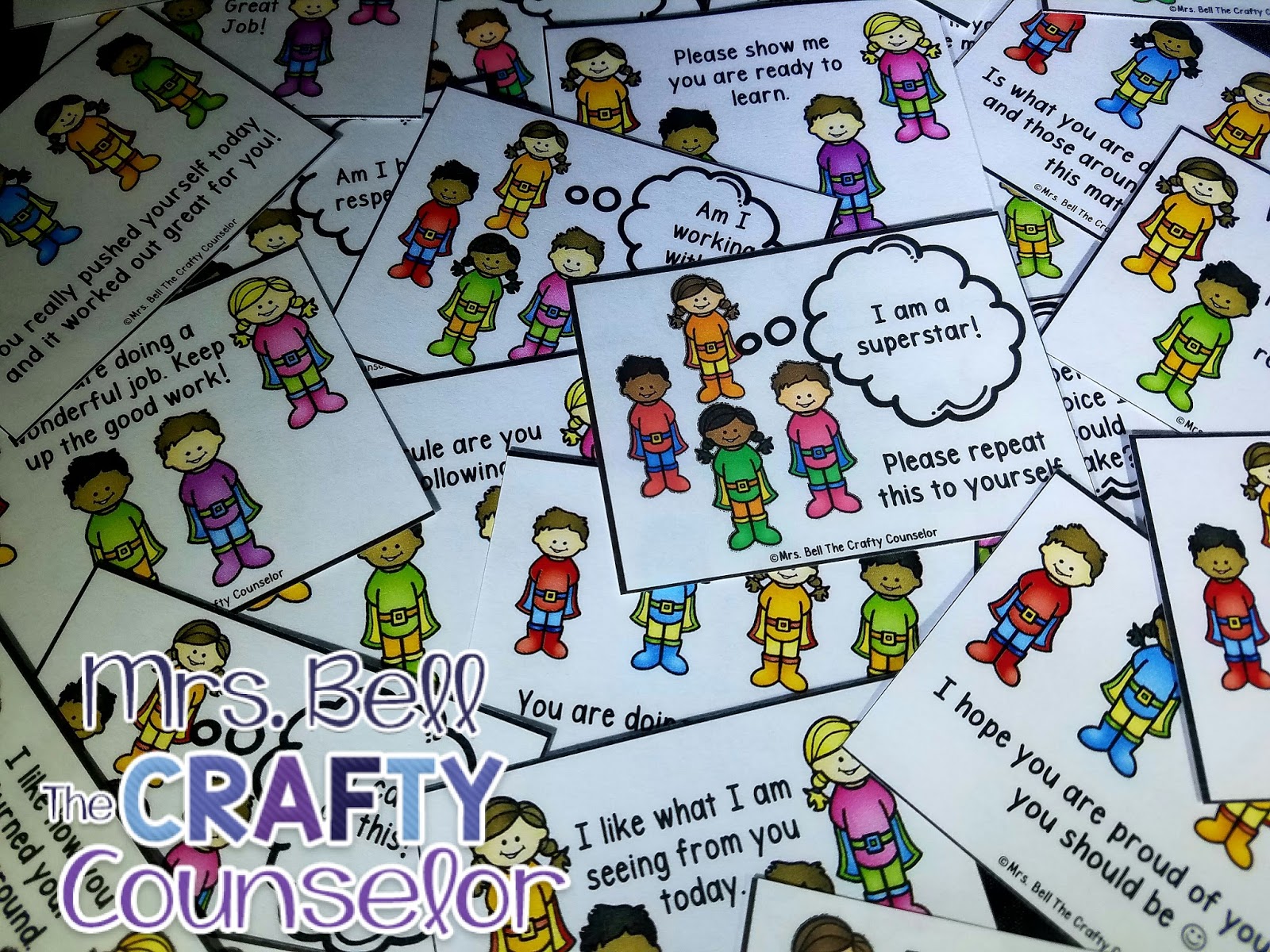10 Themed Behavior Cards For Fresh And Unique Silent Redirection - Mrs ...