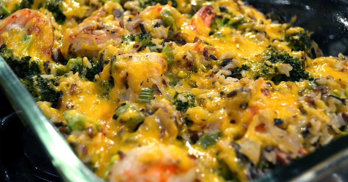 The No Pressure Cooker: Shrimp and Wild Rice Casserole