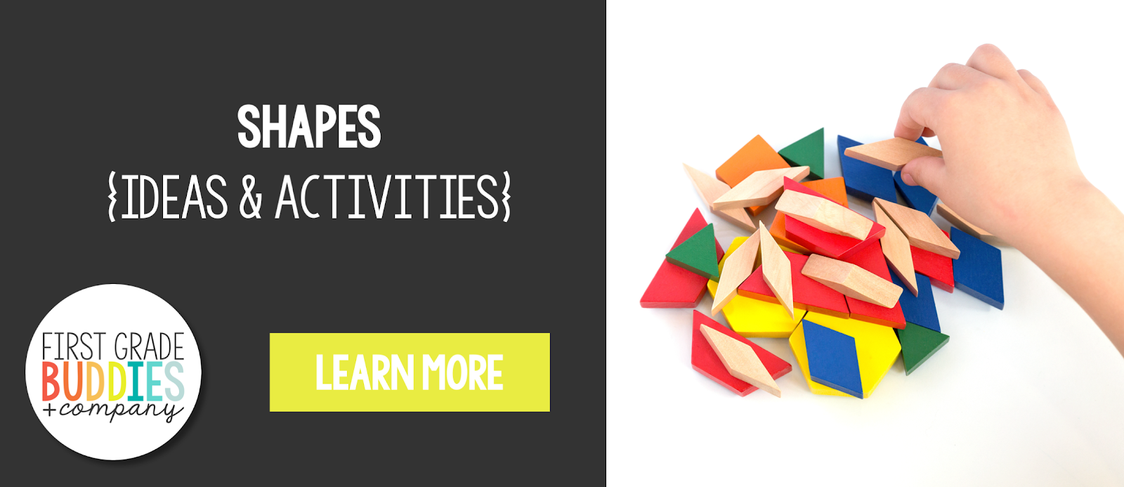 shapes {ideas + activities} | First Grade Buddies
