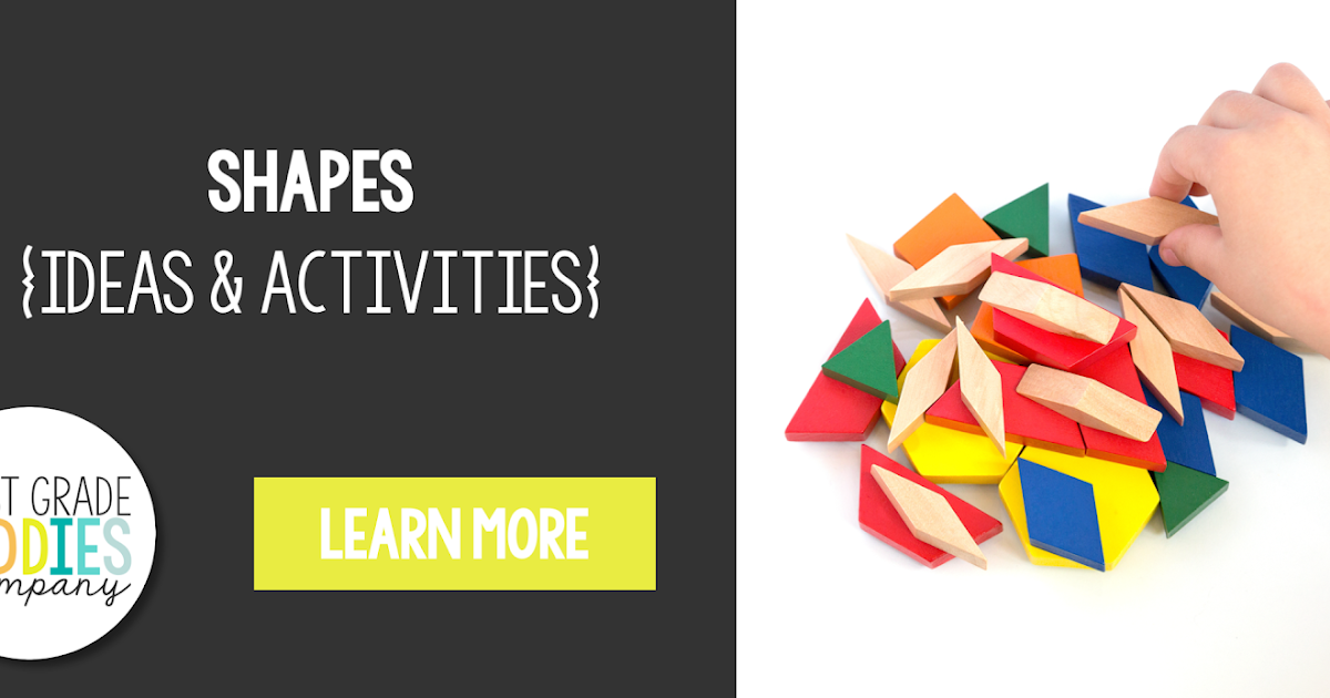shapes {ideas + activities} | First Grade Buddies