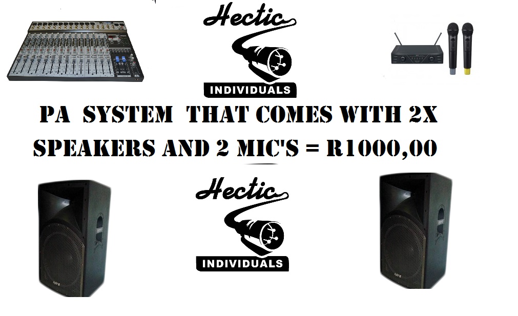 The Hectic Individuals Professional Sound System for Hire
