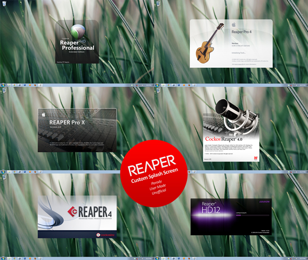 AudioJoy: Custom REAPER Splash (Startup) Screen