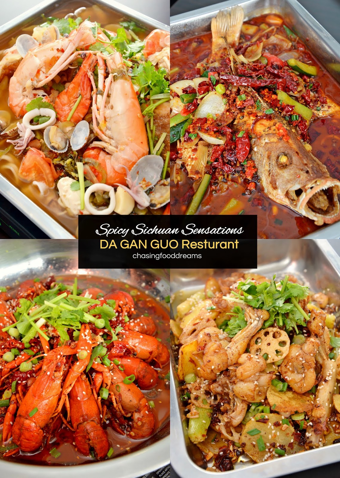 CHASING FOOD DREAMS: DA GAN GUO Resturant 大干锅 @ Jalan Genting Klang