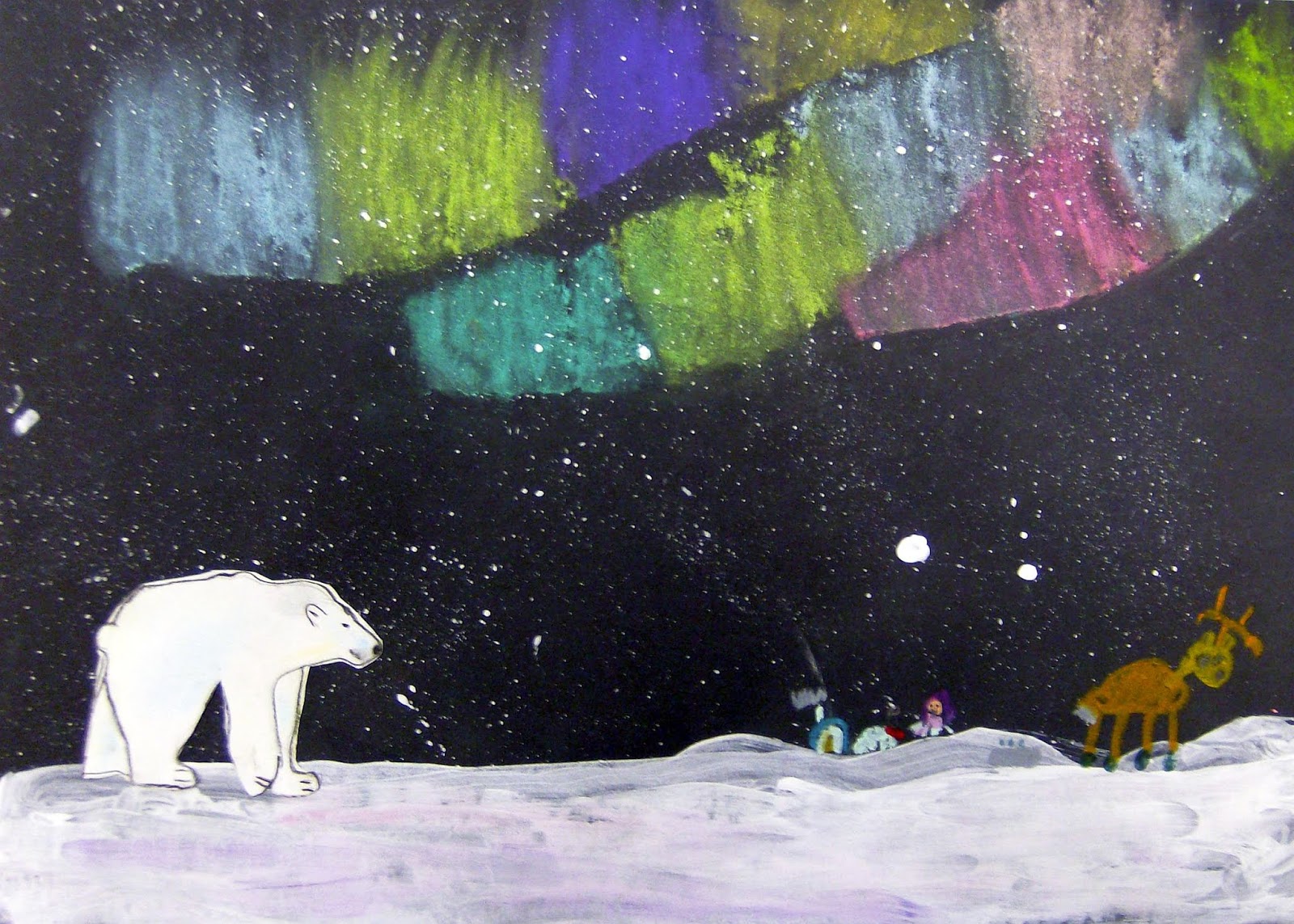 Blackfoot Art Center: Polar Bears and Northern Lights
