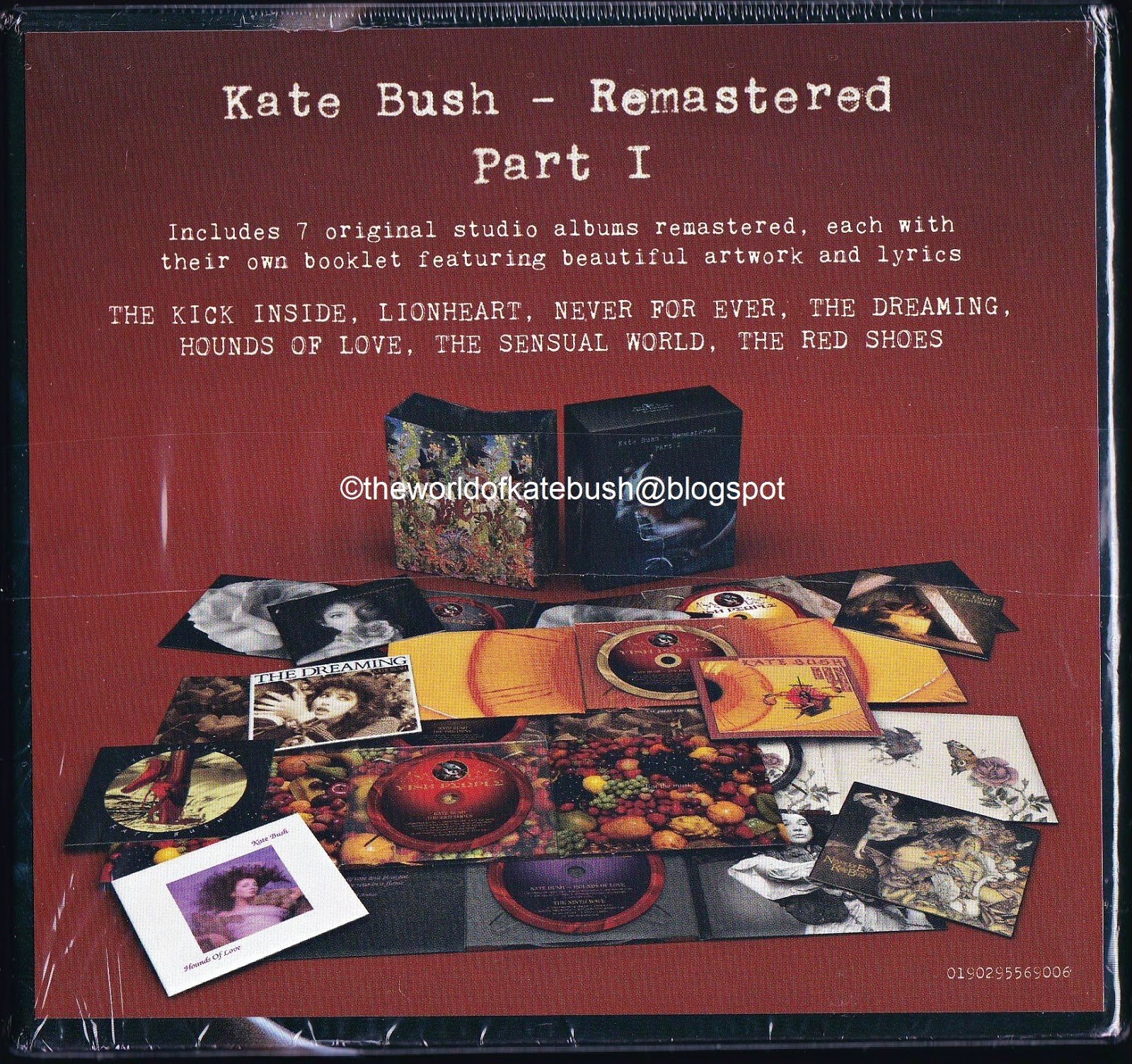 THE WORLD OF KATE BUSH: Remastered: Part 1 - UK CD Box Set