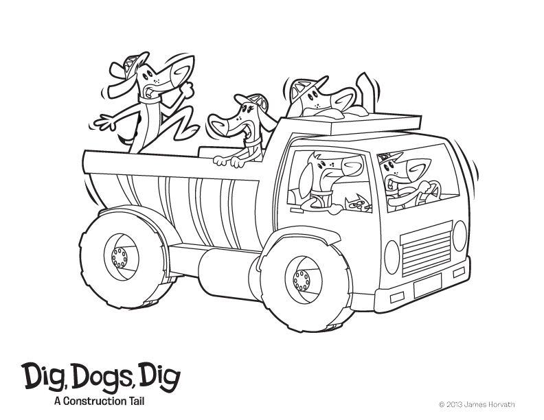 Dig Coloring Page Coloring Pages