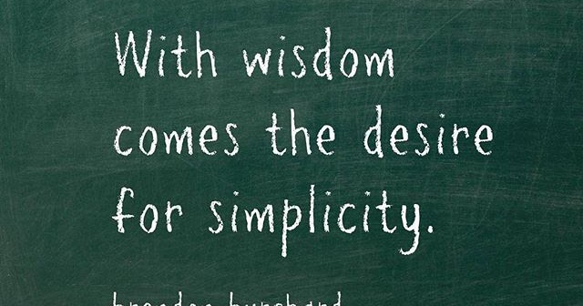 Content in a Cottage: Wonderful Quote about Simplicity