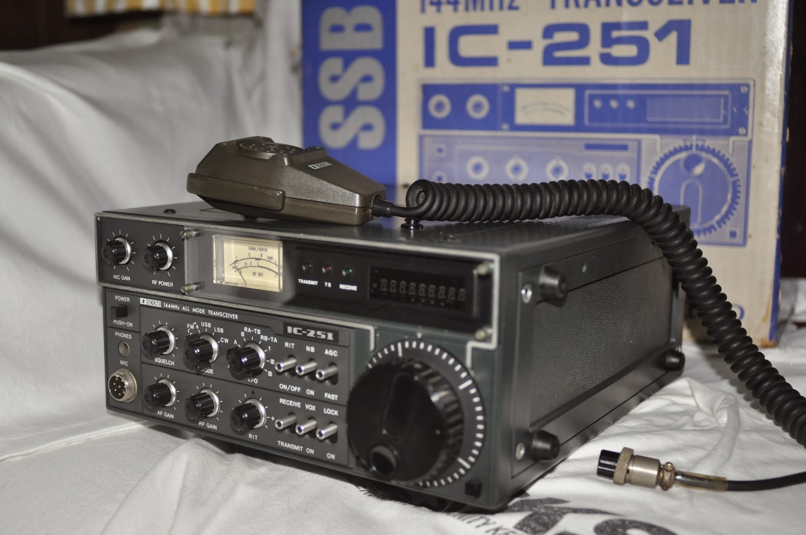 VINTAGE RADIO : ICOM IC 251 | DUSbuk | good cond SOLD to barabai