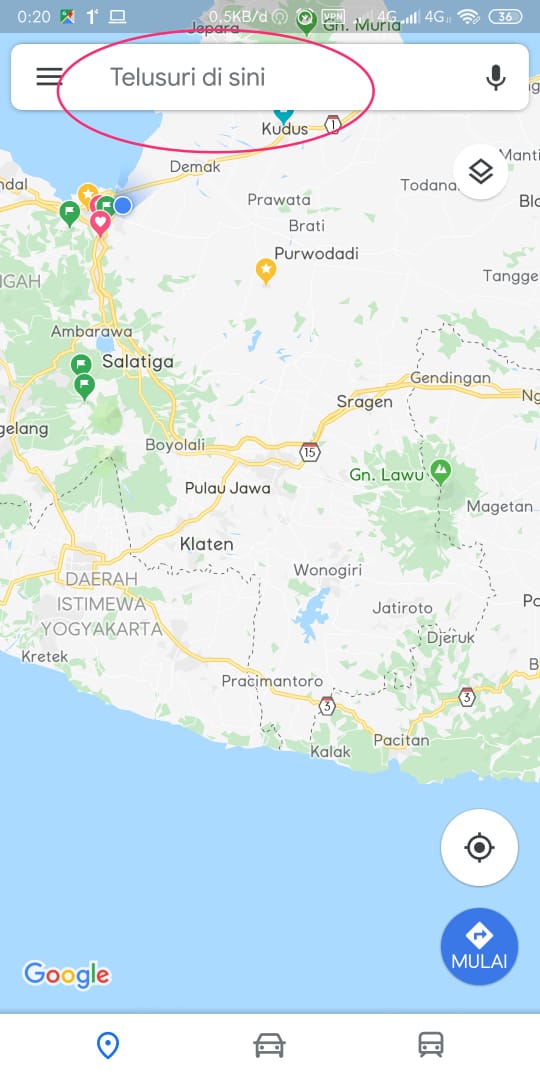 Cara Membuat Peta Offline di Google Maps - Denpono Blog