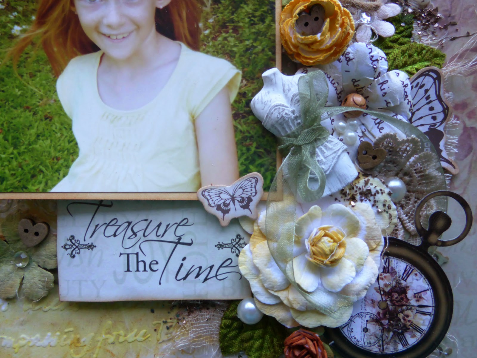 My Scrappin Spot: Treasure The Time - GD at Couture Creations