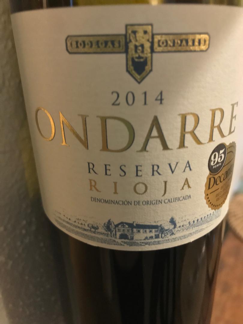 Ondarre Reserva Rioja