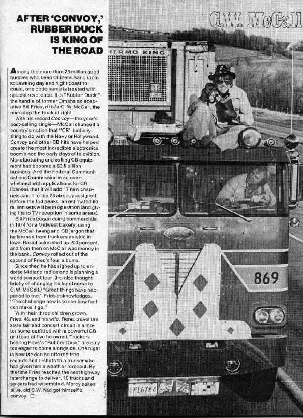 3dartpol blog: Convoy VHS cover & papermagazine