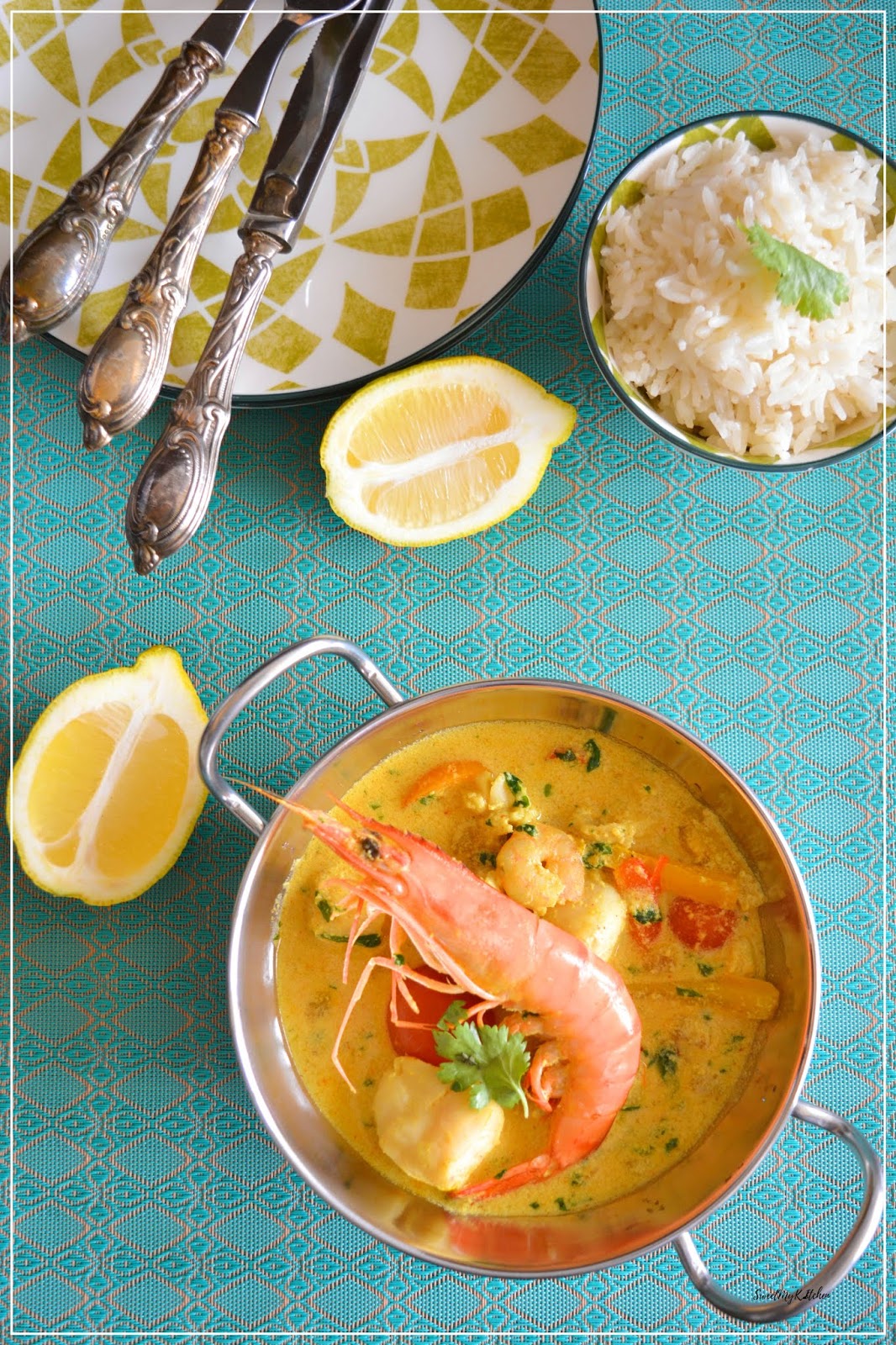 Sweet my Kitchen: Caril de peixe e camarão