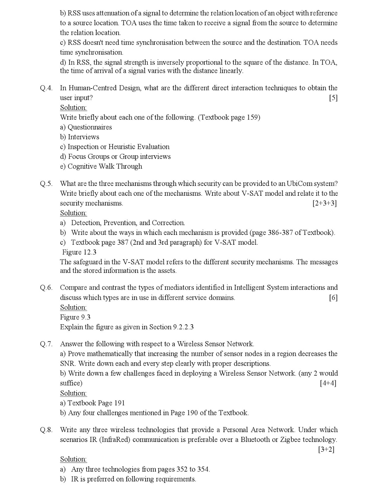 Question Papers: SEM 1