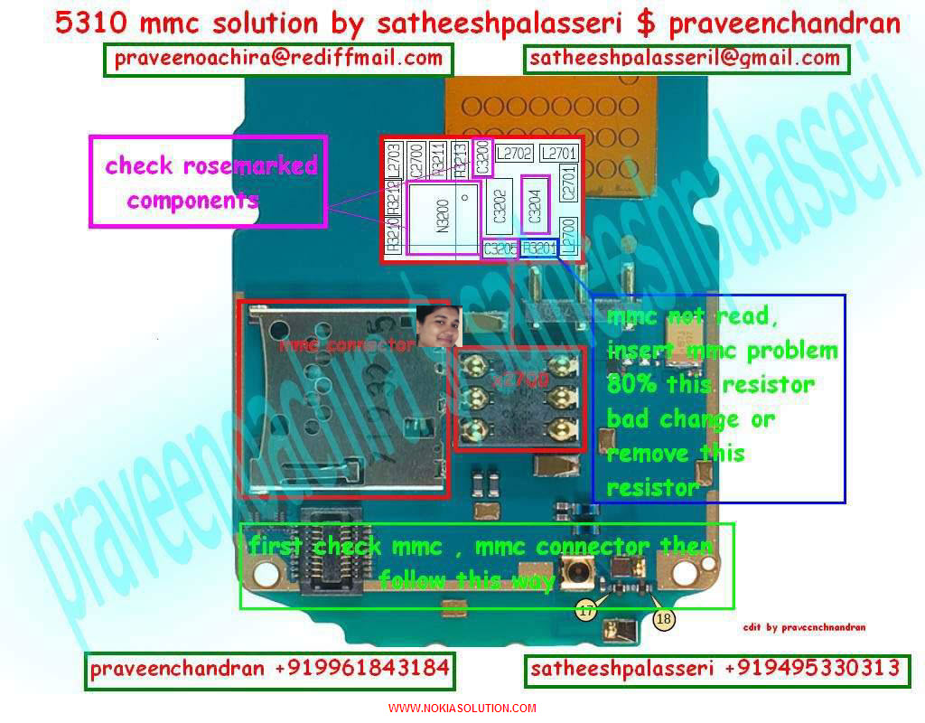 Nokia 5310 Xpress Music MMC Solution | GSM SOLUTION IMAGE