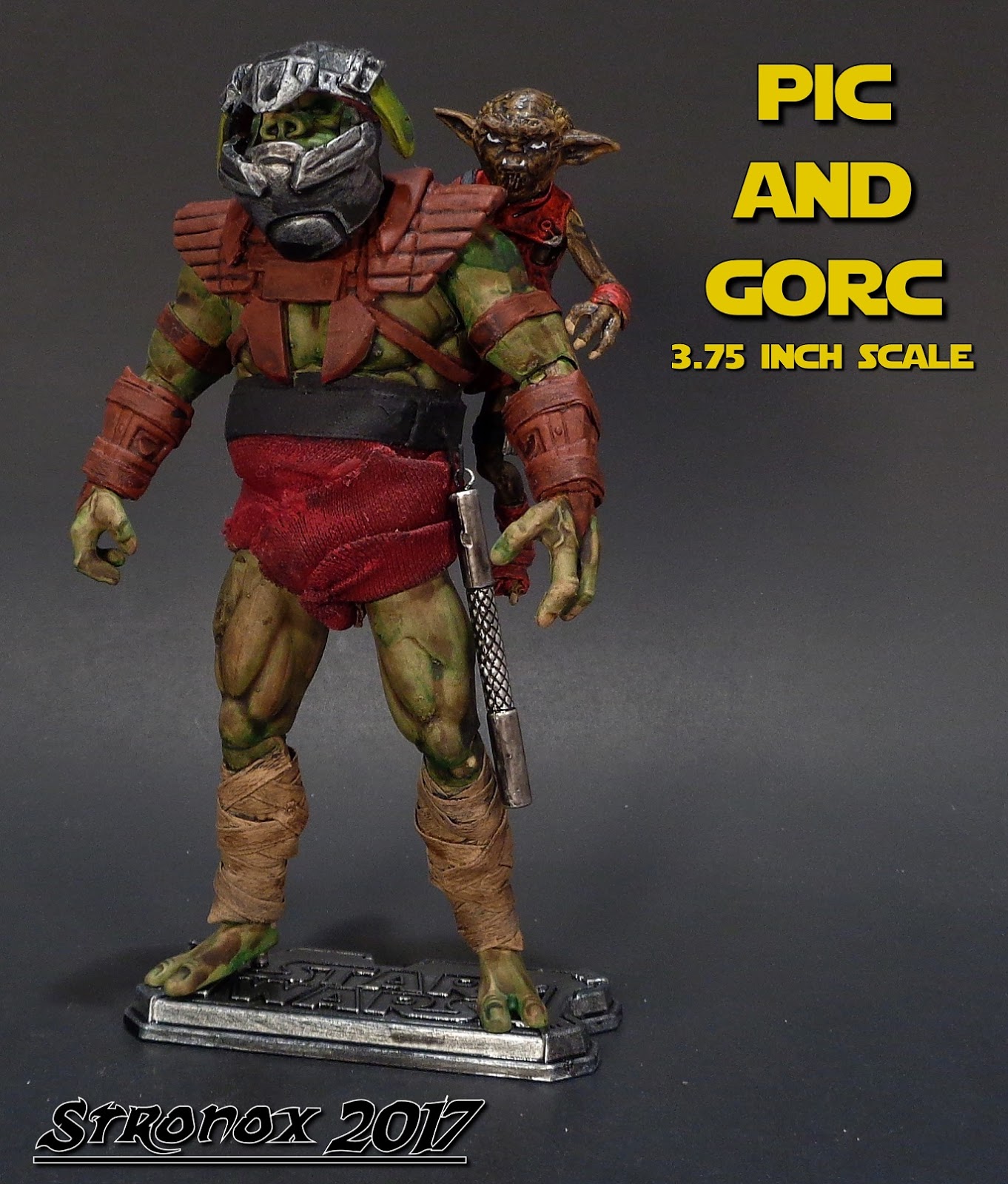 Stronox Custom Figures: Star Wars: Pic and Gorc