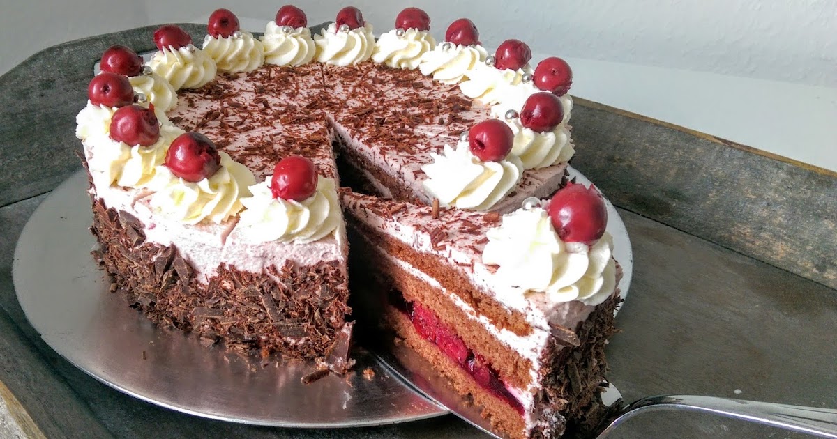 Dalmatinske slastice by Bob Smith: SLAVNE TORTE: Scwarzwalder torta