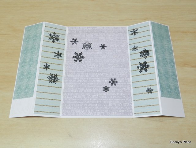 Beccy's Place: Tutorial: U-Fold Cards