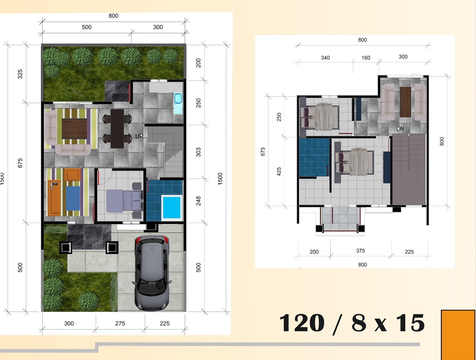 Model Rumah Impianku: Rumah Type 120/120 Perumahan Graha Tiga Putra